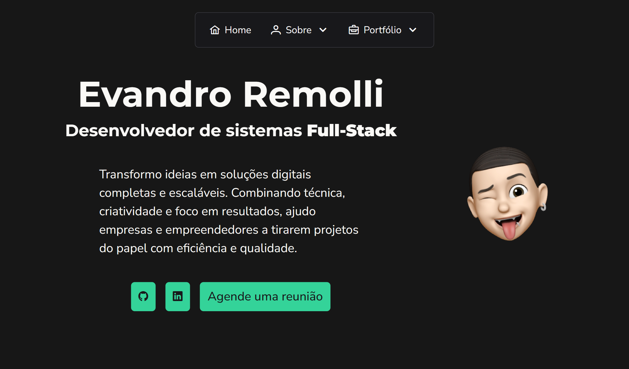 Evandro Remolli - Desenvolvedor Full-Stack